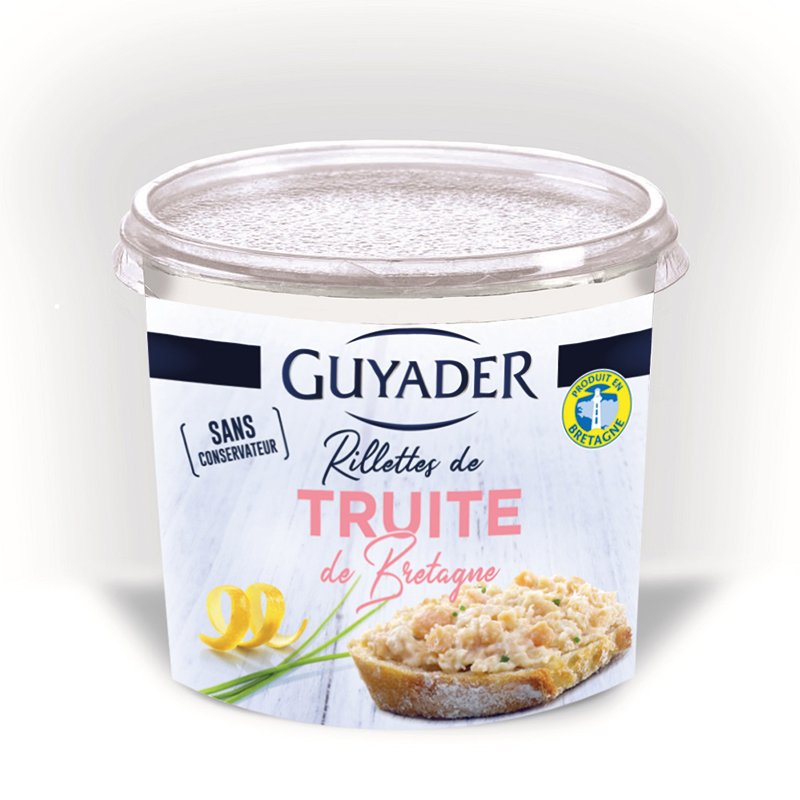 Rillettes et tartinables, découvrez la gamme • Guyader Gastronomie