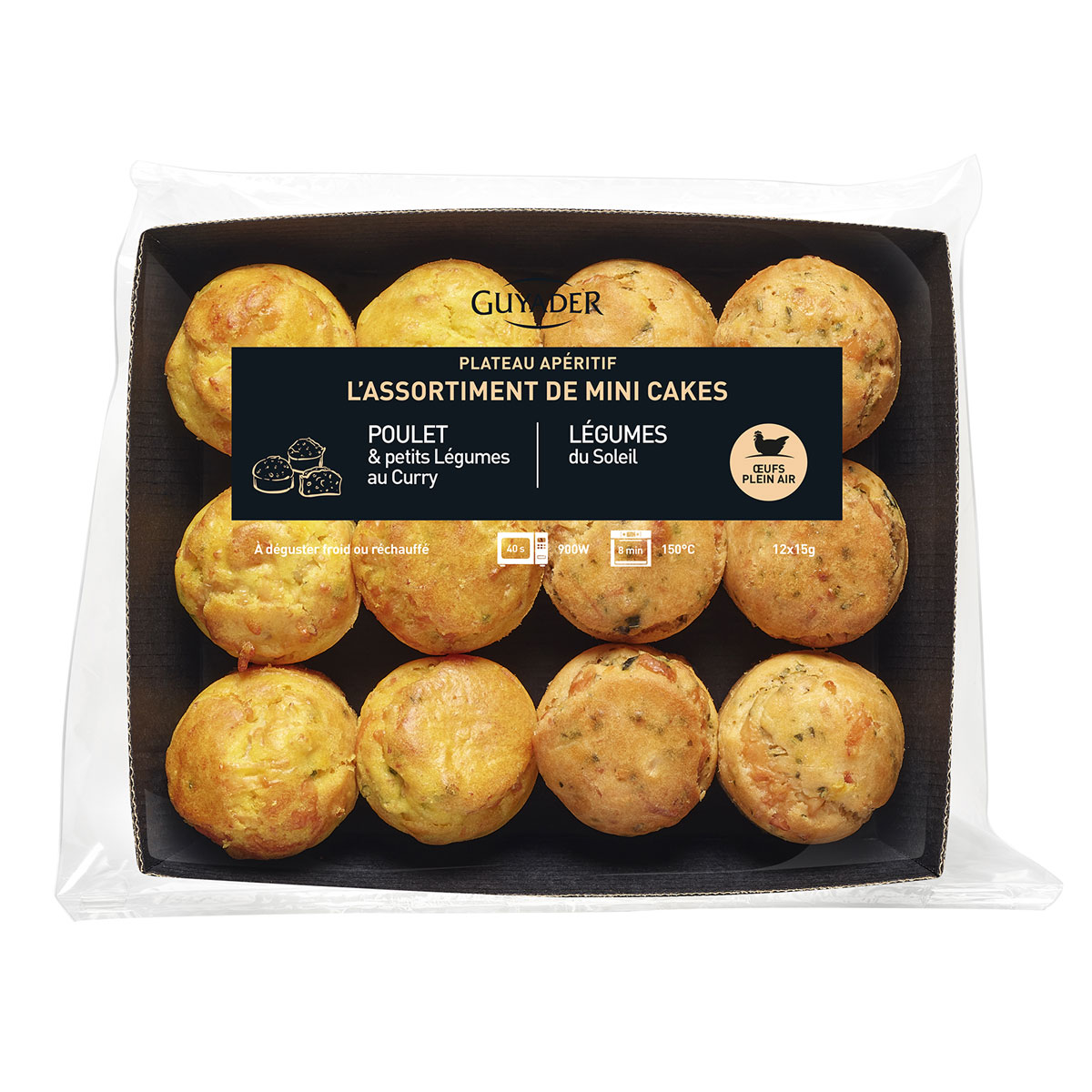 Cakes, découvrez la gamme • Guyader Gastronomie