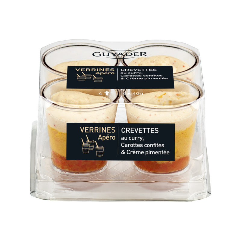 Les verrines de Guyader Gastronomie