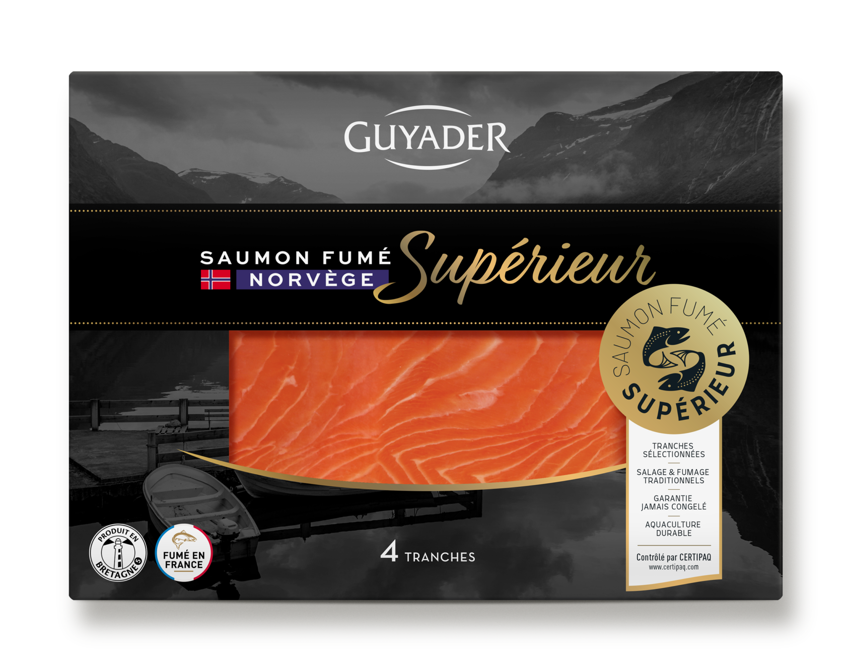 Le Saumon Fumé Supérieur, une démarche d’excellence démontrée • Guyader Gastronomie